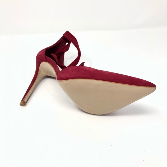 Aldo | Shoes | Aldo Red Pointed Toe Dress Sandal Strap Heels | Poshmark